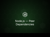 Node Js Peer Dependencies